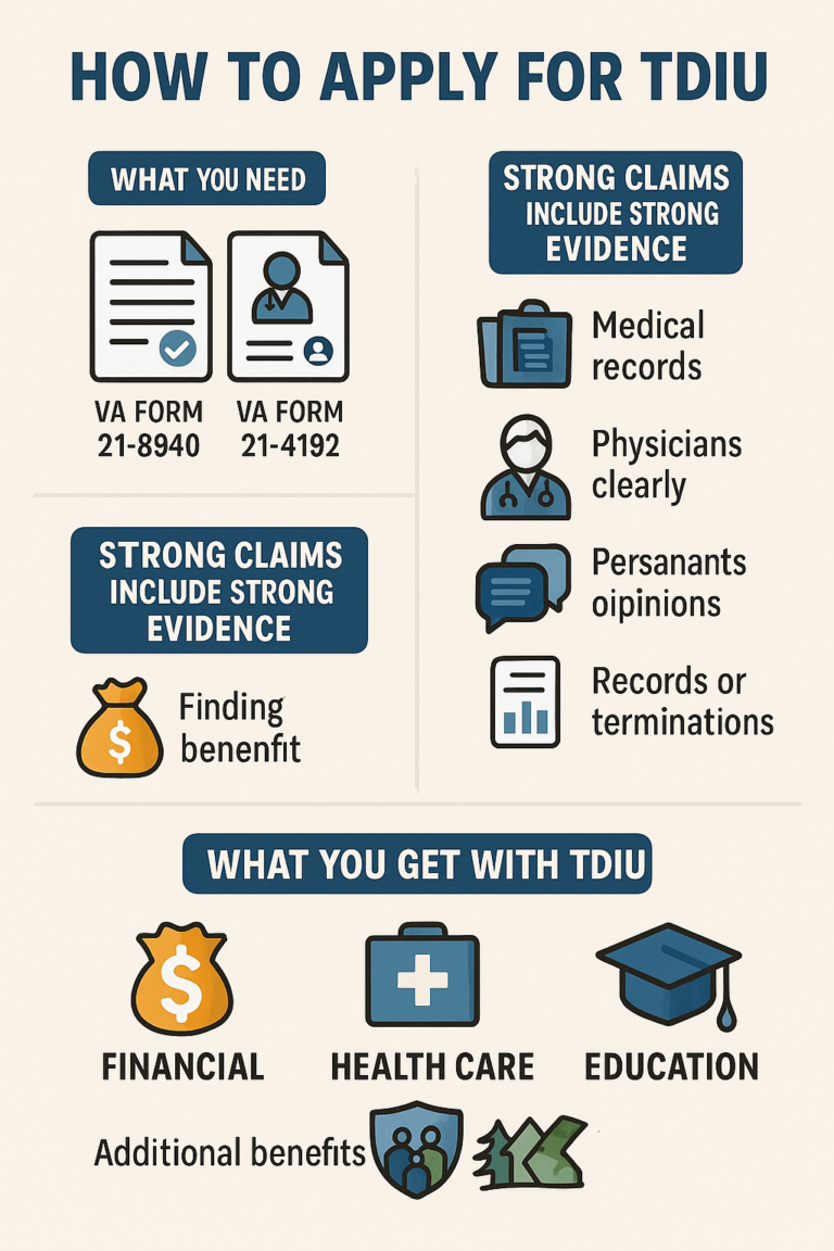 TDIU in 2025: A Lifeline for Veterans Who Can’t Work - All Veteran