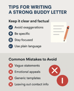VA Buddy Letter Example - All Veteran