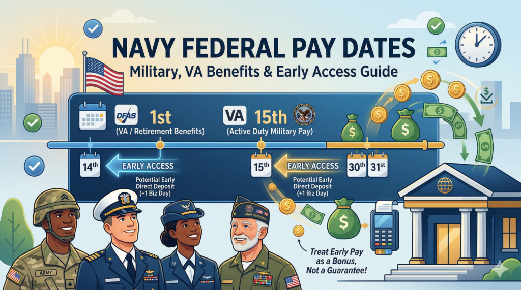 Navy Federal Pay Dates for Military and VA Benefits - All Veteran